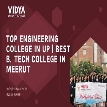 The Best B.Tech and Engineering College in Meerut.pdf