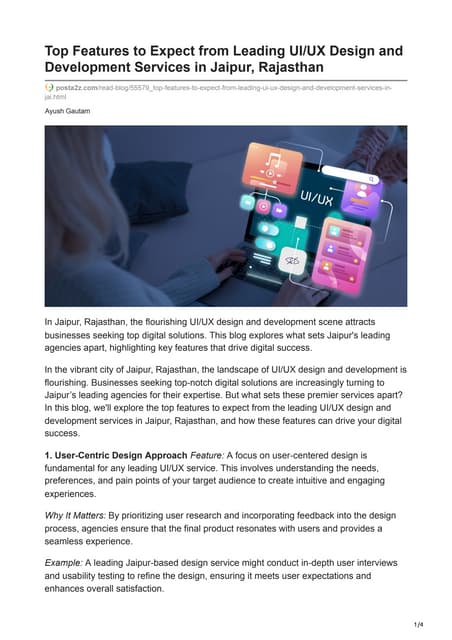 India's New Wave in UI/UX Design and Web Development | PDF | Internet | Computing