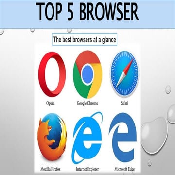 Top five browser | PPT