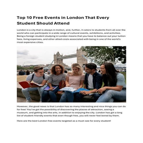 Top Free Events in London That Every Student Should Attend.pdf