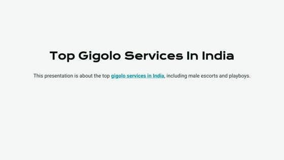 Gigolo Near Me, Online dating at Gigolo near me