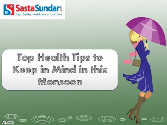 6 simple health tips to follow during monsoons (1) | PDF