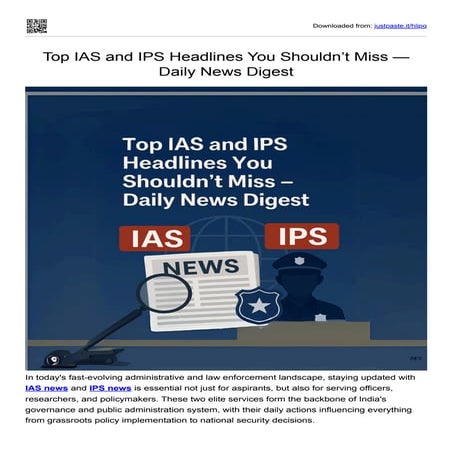 Top IAS and IPS Headlines You Shouldn’t Miss.pdf