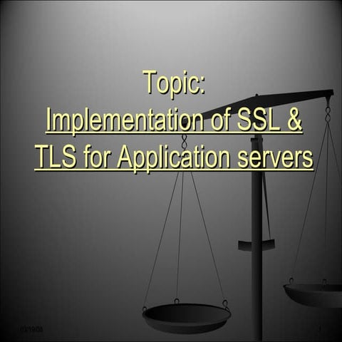 SSl and certificates | PPT