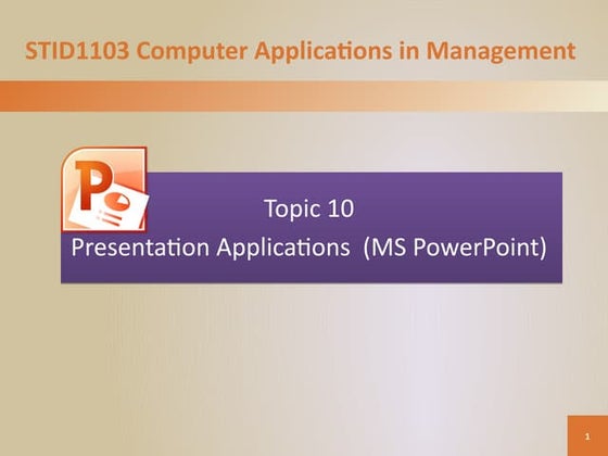 Microsoft Powerpoint Basics | PDF | Desktop Publishing | Computer ...