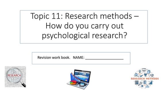 Variables in research | PPT