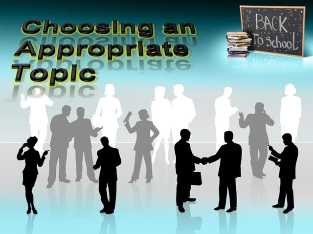 Broad vs. Narrow Topics | PPT