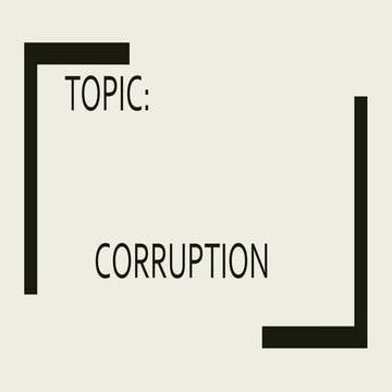 corruption | PPT