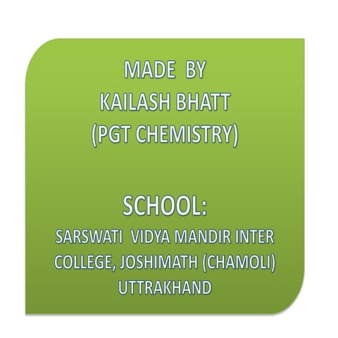 Haloalkanes and Haloarenes Topic 2 Class XII By Kailash Bhatt | PPTX