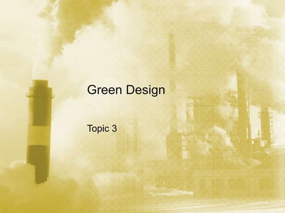Unit 2.5 Eco-design | PPTX | Environmental Services Industry | Industries