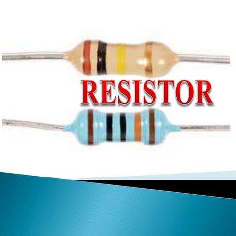 Resistor and its types