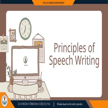L2.1Oral_Com_Principles of Speech Writing | PPTX