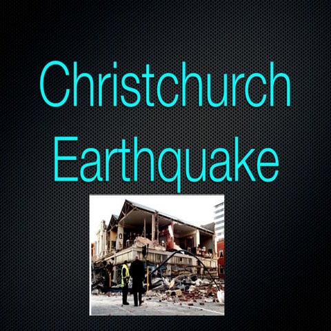 Christchurch Earthquake | KEY | Disasters