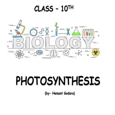 Photosynthesis (class 10) | PPTX