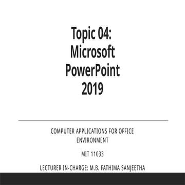 Complete Guide to Microsoft PowerPoint 2019 – Features, Tools, and Tips ...