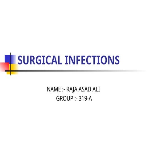 Surgical Site Infections: Prevention & Management | PPT
