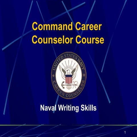 Naval Writing skills | PPT