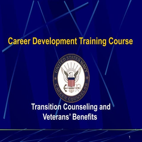 Topic 1.20 Transition Counseling and Veterans benefits | PPT
