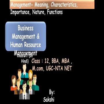 Introduction to business management | PPT