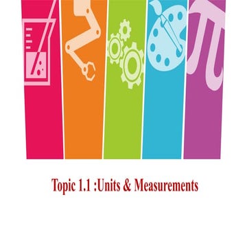 Topic 1.1 (PPT) Units _ Measurements Grade 10 Physics.pptx