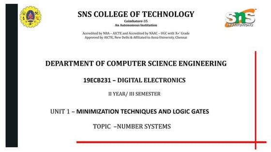 Number Systems | PPTX