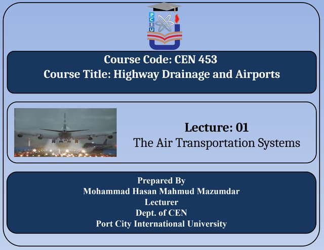 Airport engineering PART-1 | PPTX