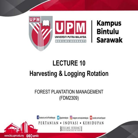 Topic 10 Harvestion and Logging Rotation.pptx
