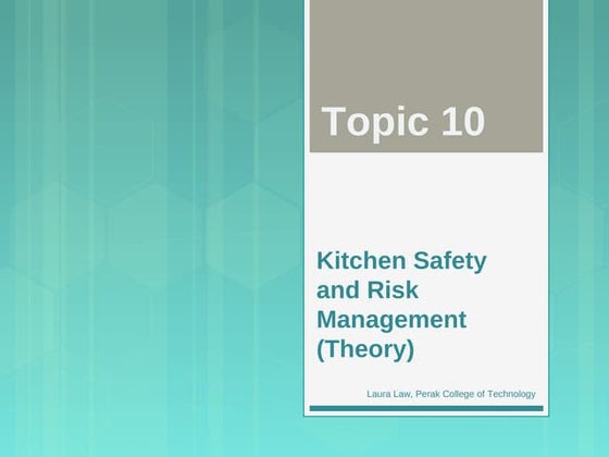 Food Preparation Risk Assessment Examples | PPT