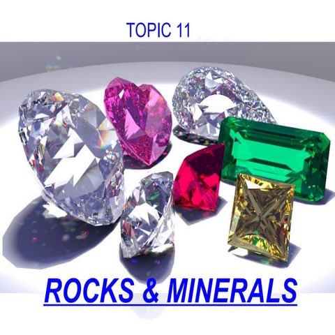 rocks and minerals earth and life science.ppt