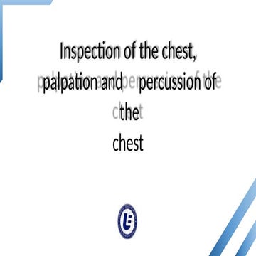 Topic 14 - Inspection of the chest [Autosaved].pptx