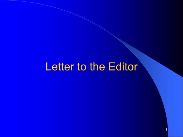 Letter writing ppt CBSE | PPTX