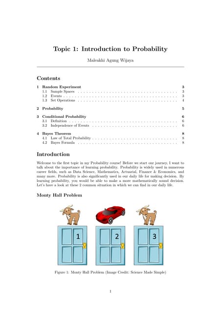 CHAPTER 1 THEORY OF PROBABILITY AND STATISTICS.pptx | Physics | Science