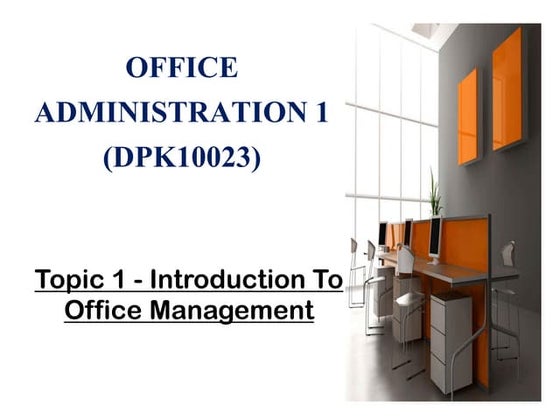 Office orders | PPT