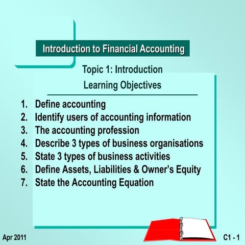 Topic1 introductiontutorialslides studentsversion | PPT