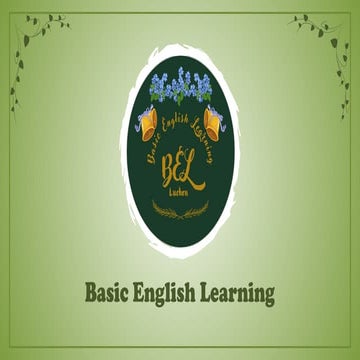 Topic 1 Self Introduction [English]..ppt