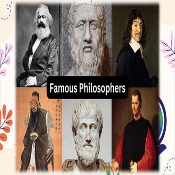 Vintage Scrapbook History's Most Important Philosophers.pptx