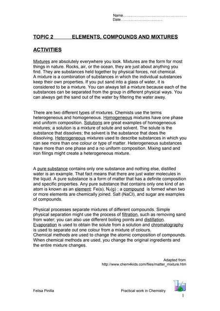 Classification matter flow_chart | PDF
