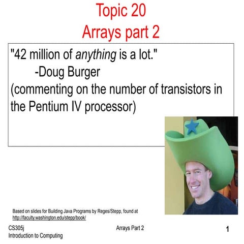 Topic20arrayspart2ppt 7746