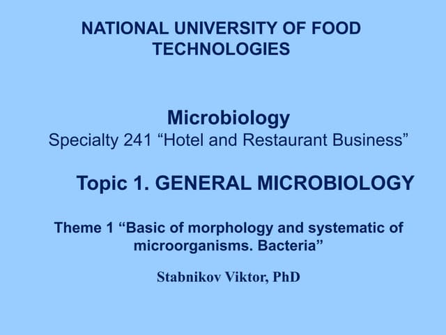 Classification of bacteria | PPTX | Biological Sciences | Science