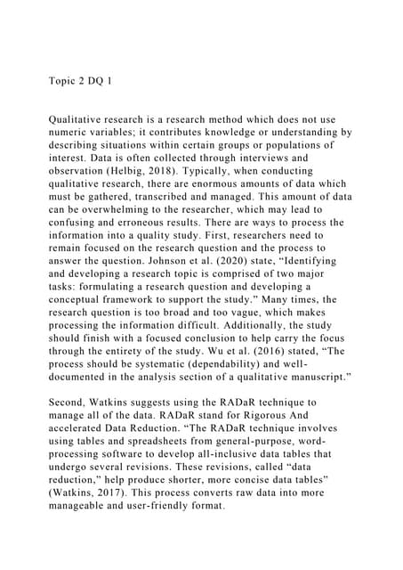 Topic 6 Unit 3 Part 2 Definition EssayObjectivesDraft .docx | Books and Literature