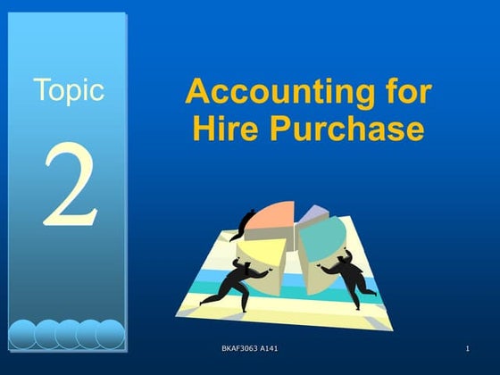 Hire purchase system calculation of interest | PPTX