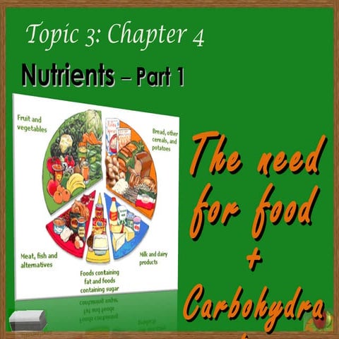 Topic 3 chapter 4 part 1 nutrients - full | PPT