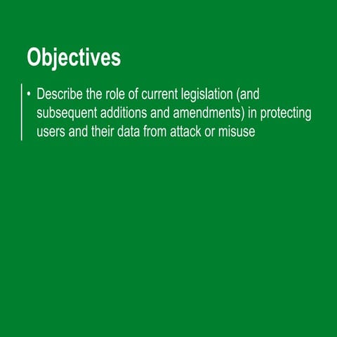 Topic 3 Current Legislation.pptx | Crime & Harmful Acts to Individuals, Society & Human Right ...