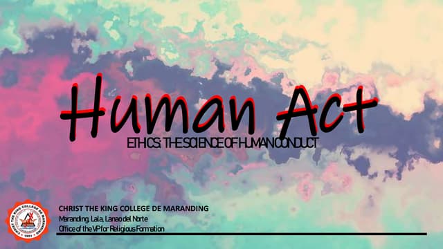 Human Acts.ppt