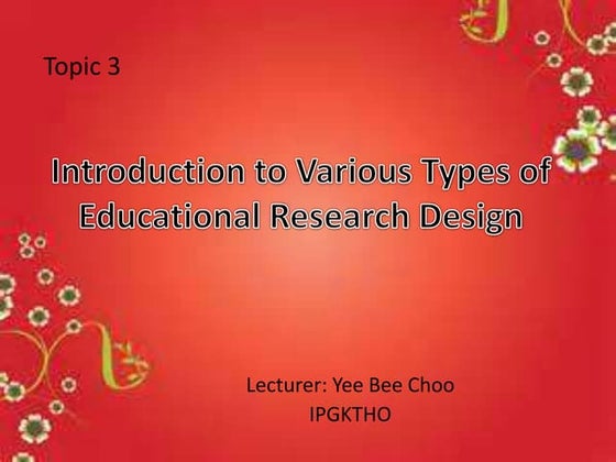 QUANTITATIVE Vs QUALITATIVE RESEARCH DESIGN | PPT