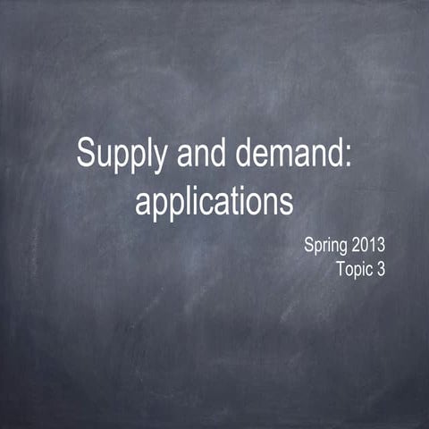 Basics of demand and supply | PPT