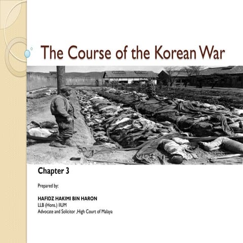 Topic 3 the course of the korean war | PPT