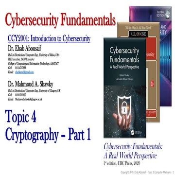 CryptographyPart_1cybersecuritybegginers | PDF