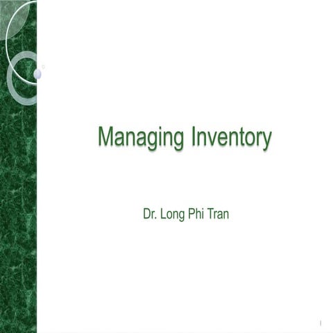 Reorder point | PPTX