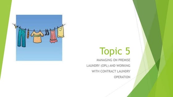 3.1 Cleaning and Maintenance | PPTX